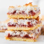 Raspberry Coconut Slice – Simply Fresh Fruit